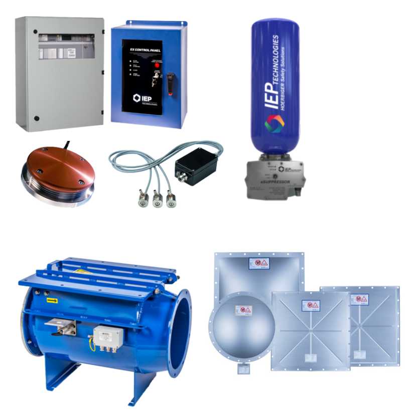 Explosion Protection System Components | Capt-Air Inc.